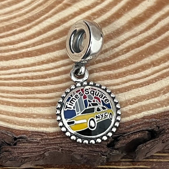 Pandora | Jewelry | Pandora Times Square Dangle Charm | Poshmark
